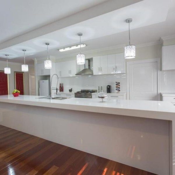 Alpine White (HI MACS) - Platinum Benchtops